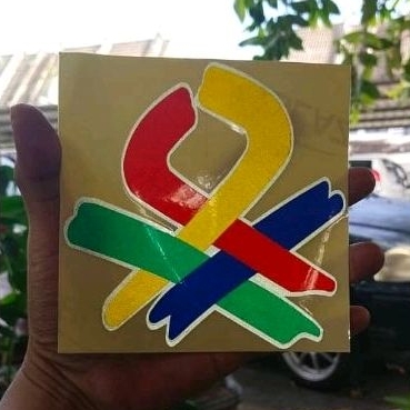 STIKER BENETTON PANGKAH PANTULAN CAHAYA | Shopee Malaysia