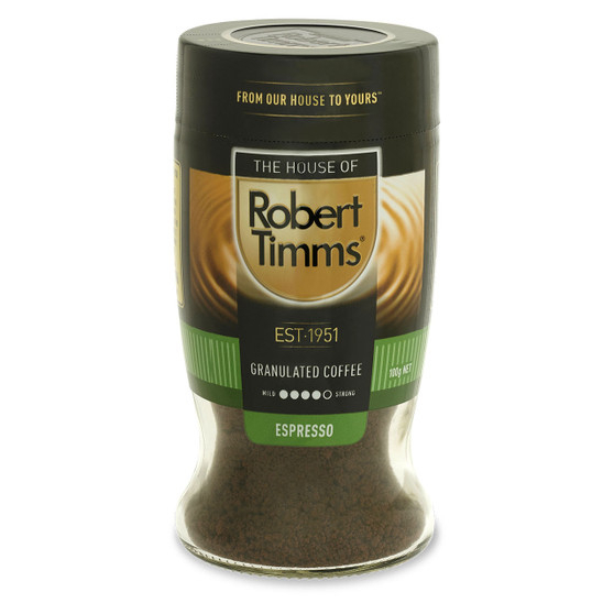 The House of Robert Timms Instant Coffee Espresso Granulated/Full ...