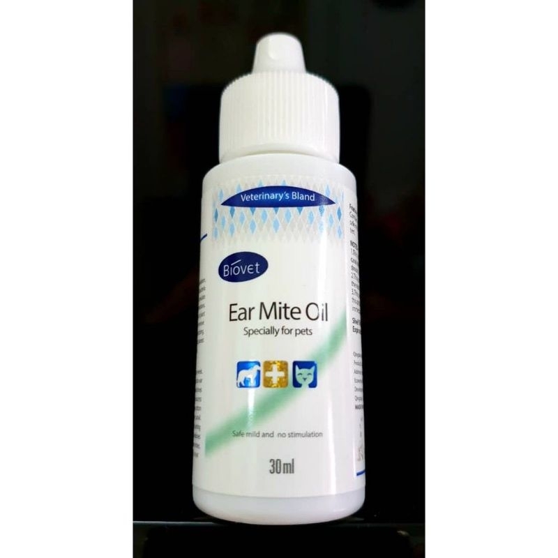 Biovet Ear Mite Oil Speically For Cats & Dogs 30ml | Shopee Malaysia