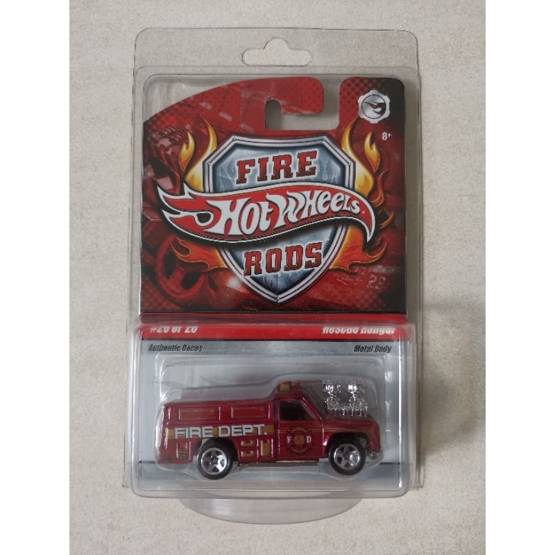 Rescue Ranger Fire Rods HTF - Hot Wheels (B) | Shopee Malaysia