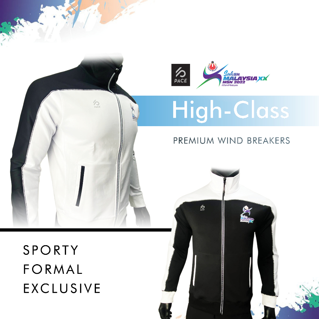 Pace Sukan Malaysia XX MSN 2022 - Sport Track Jacket Jogging Running ...