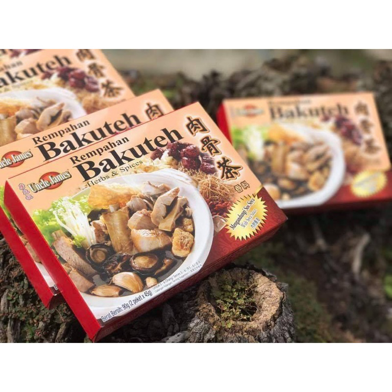 Ready Stock Uncle James Bakuteh 詹大叔肉骨茶香料 90g | Shopee Malaysia