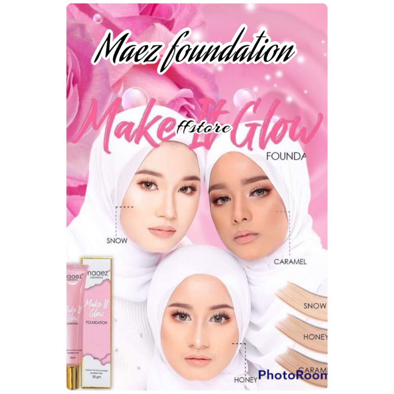 FOUNDATION MAEZ FULL COVERAGE | Shopee Malaysia