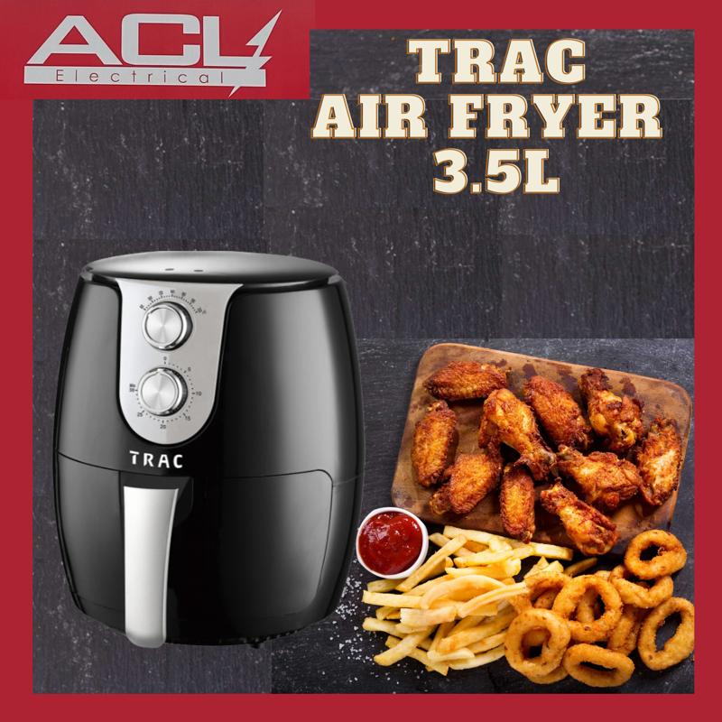 TRAC AIR FRYER 3.5L TR-9033AF 1300-1500W Timer Cooker Non-Stick Fry ...