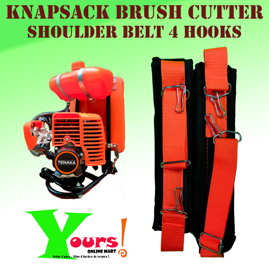 BG328 KNAPSACK BRUSH CUTTER SHOULDER BELT \ TALI GALAS MESIN RUMPUT ...