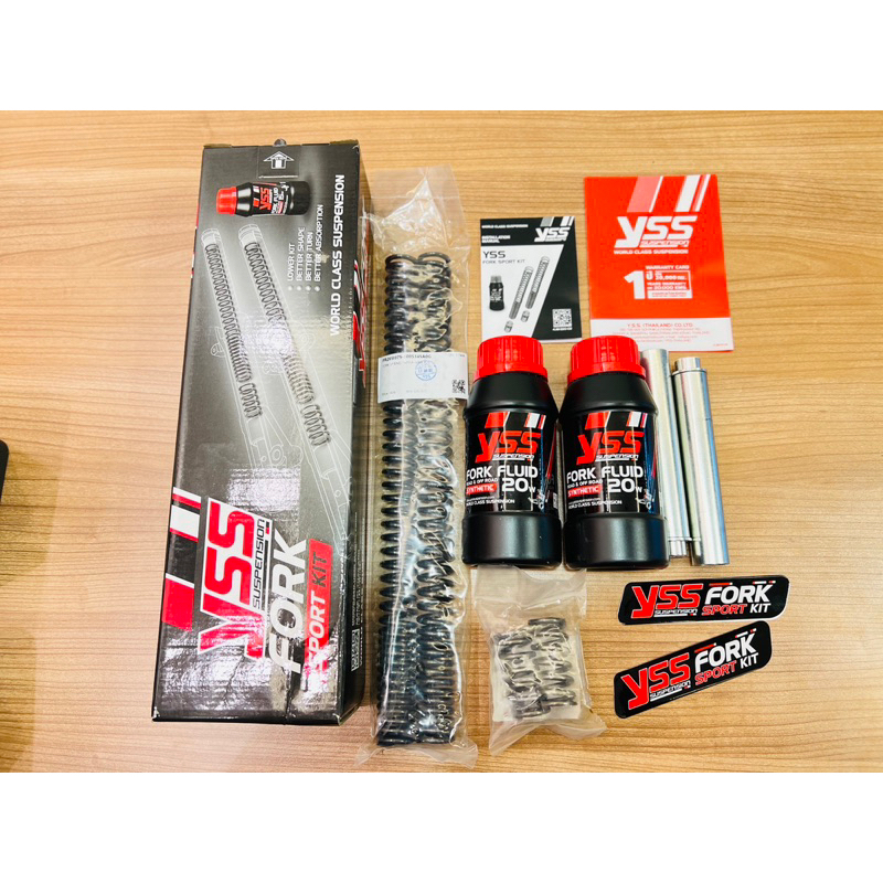 YSS Fork Sport Kit Lowered 1.0" 1.5” and 2” Yamaha XMAX V1 V2 ADV150 ...