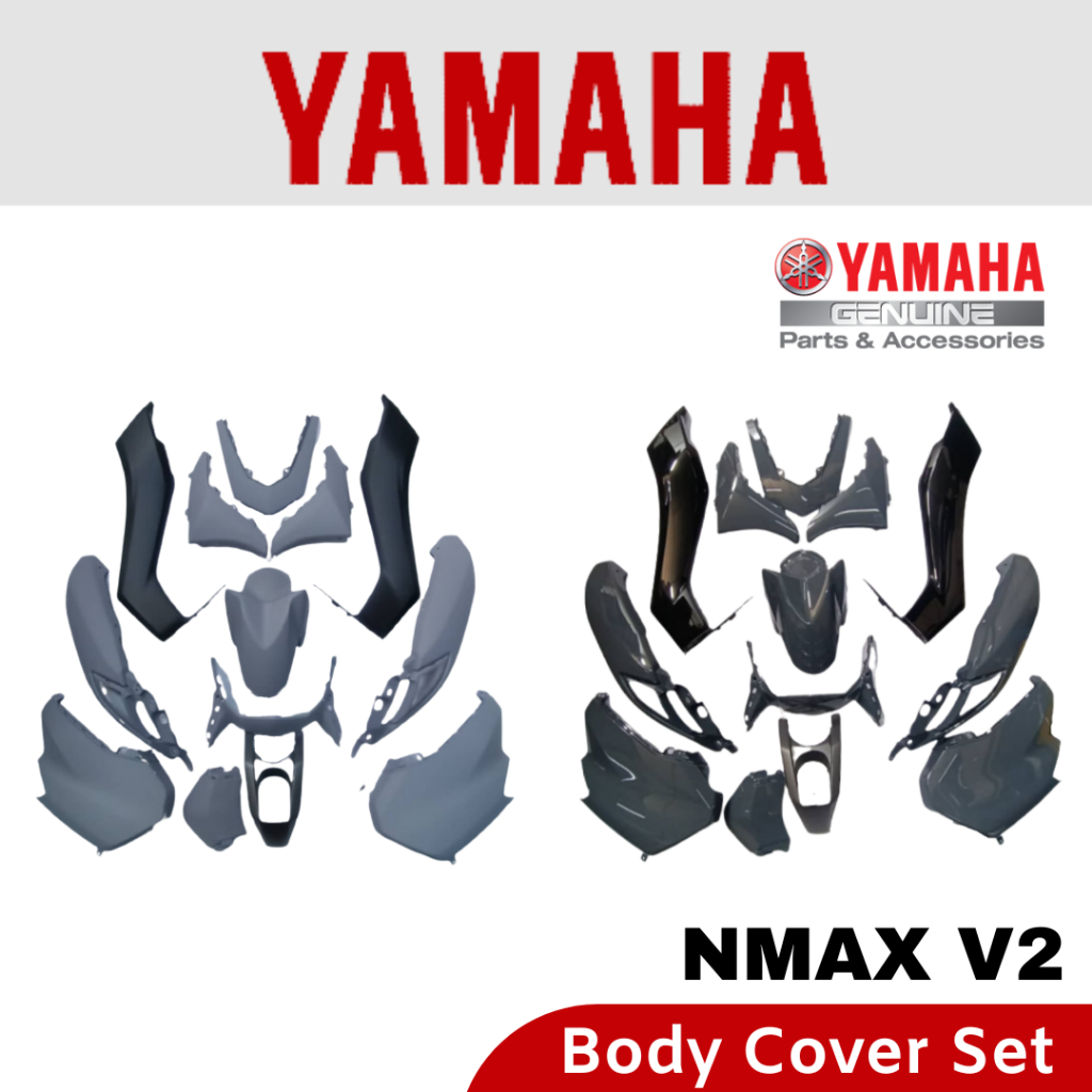 YAMAHA NMAX V2 100% Original HLY Body Cover Set Coverset Body Kit Color ...
