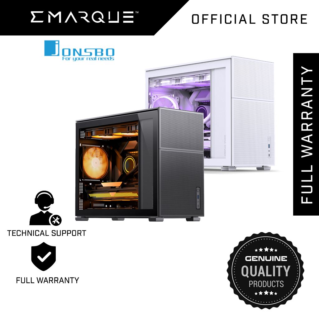 // Jonsbo D31 Mesh — Black / White — MATX PC Case Chassis // | Shopee ...