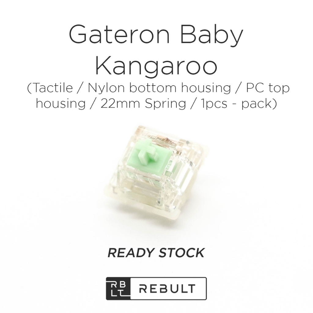 Gateron Baby Kangaroo Tactile Mechanical Switch For Mechanical ...