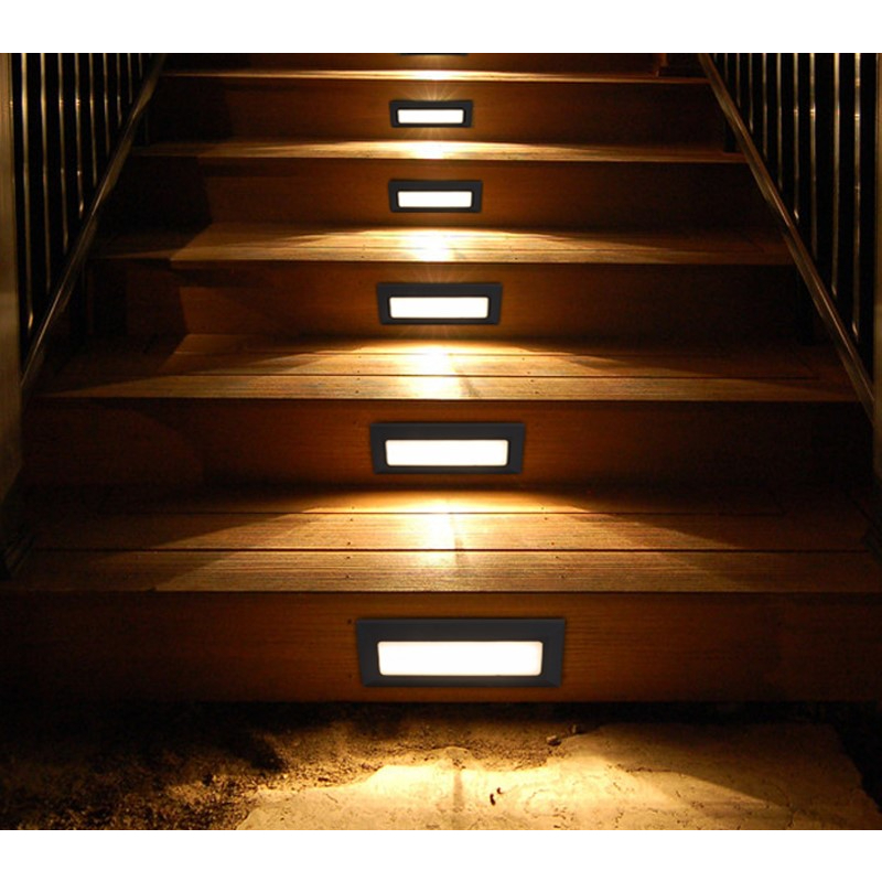 🔥READY STOCK🔥 Surface mounted Stair Light Step Light Foot Light Without ...