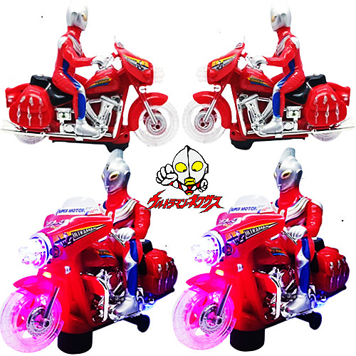 Ultraman Motorcycle Toy With Flashing Light and Sound Functionn Robot ...