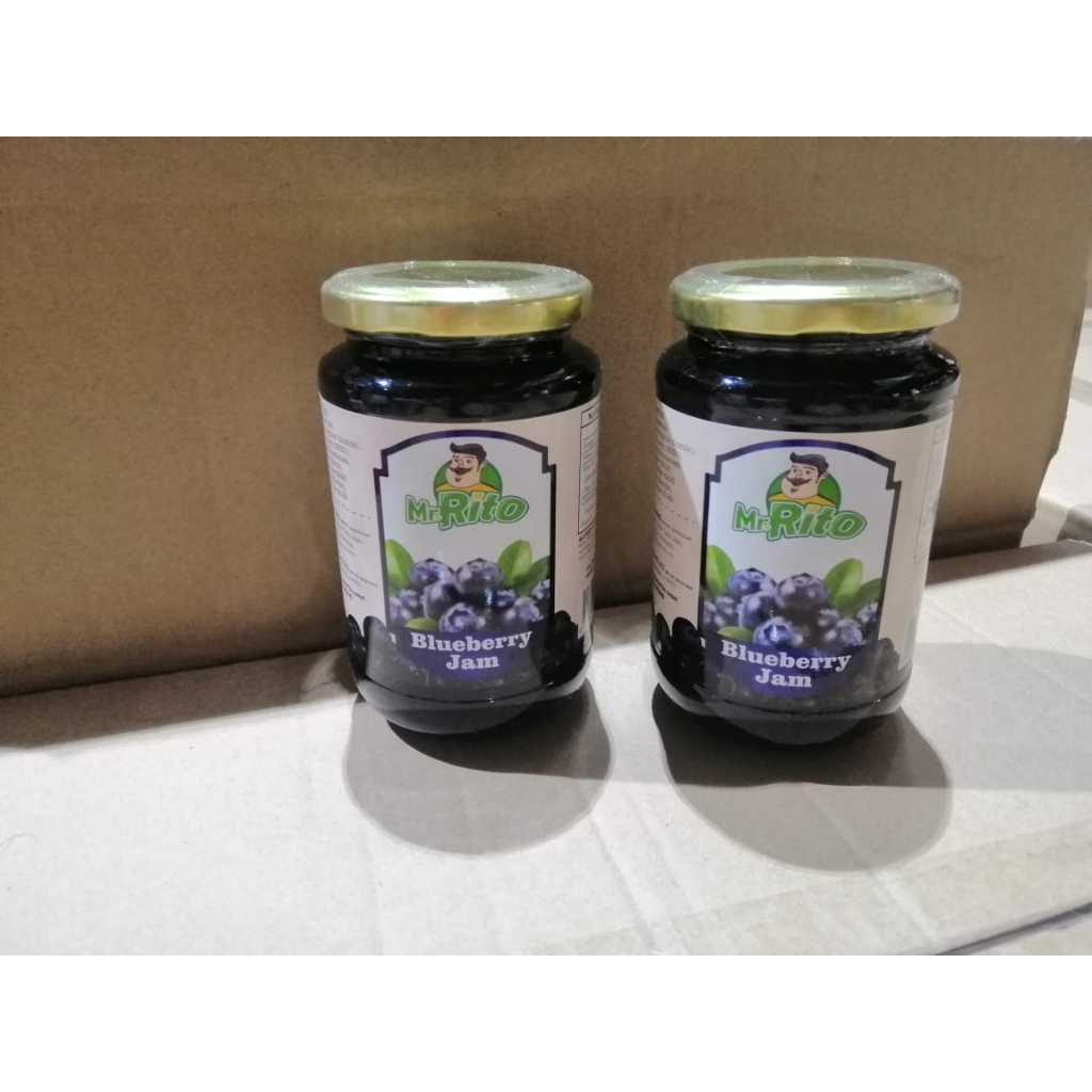 Mr Rito Blueberry Jam 450gm | Shopee Malaysia