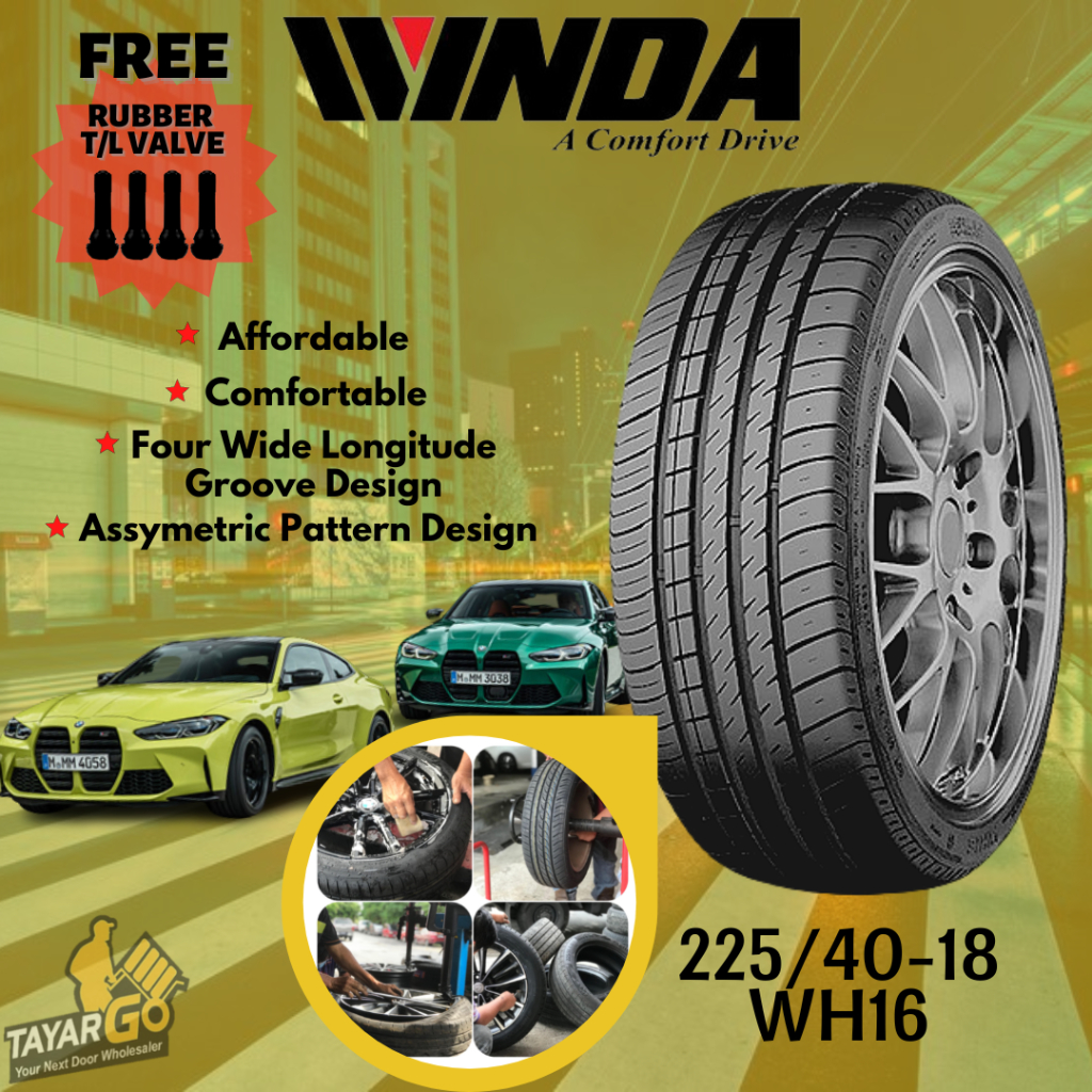 TAYARGO 225 40 18 Winda Tyre China Tyre Kereta Car Tayar Kereta Murah ...