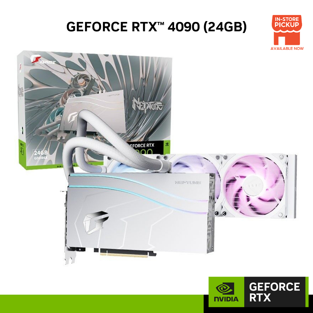 NVIDIA® Graphic Card COLORFUL iGame - GeForce RTX™ 4090 Neptune OC-V (24G) | Shopee Malaysia