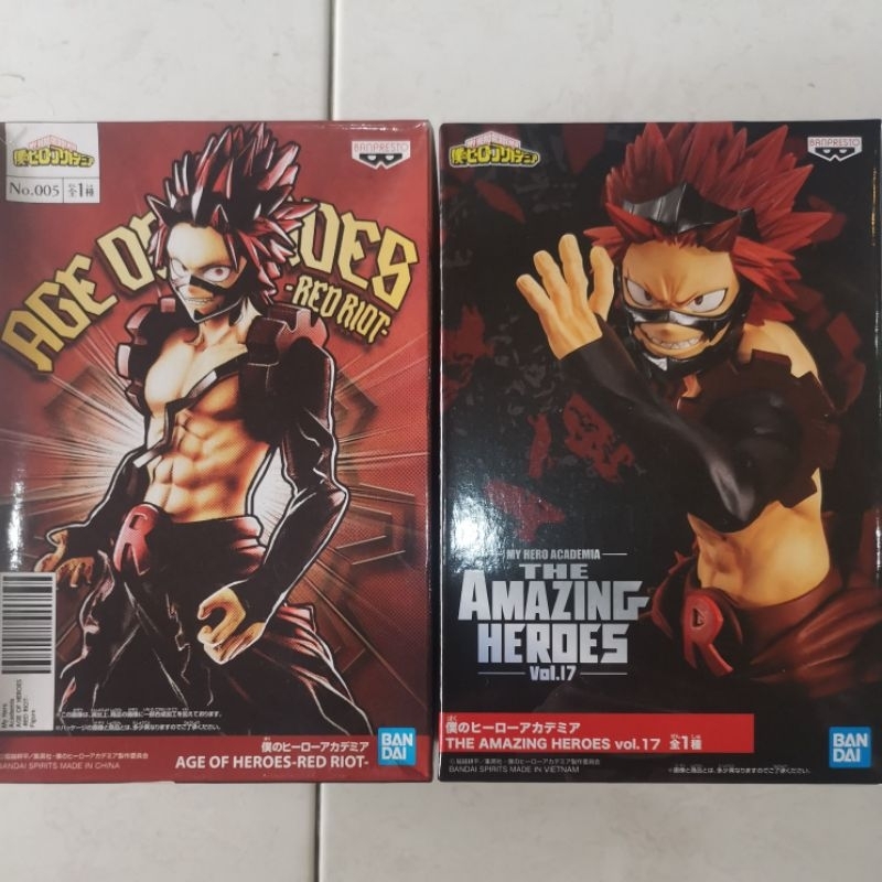 My Hero Academia The Amazing Heroes vol.17 Age Of Heroes vol.5 Red Riot Eijiro Kirishima ...