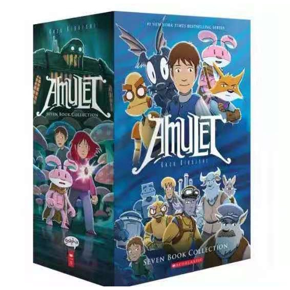 AMULET COMICS BOOK 1 TO 7 - KAZU KIBUISHI (7 Books) | Shopee Malaysia