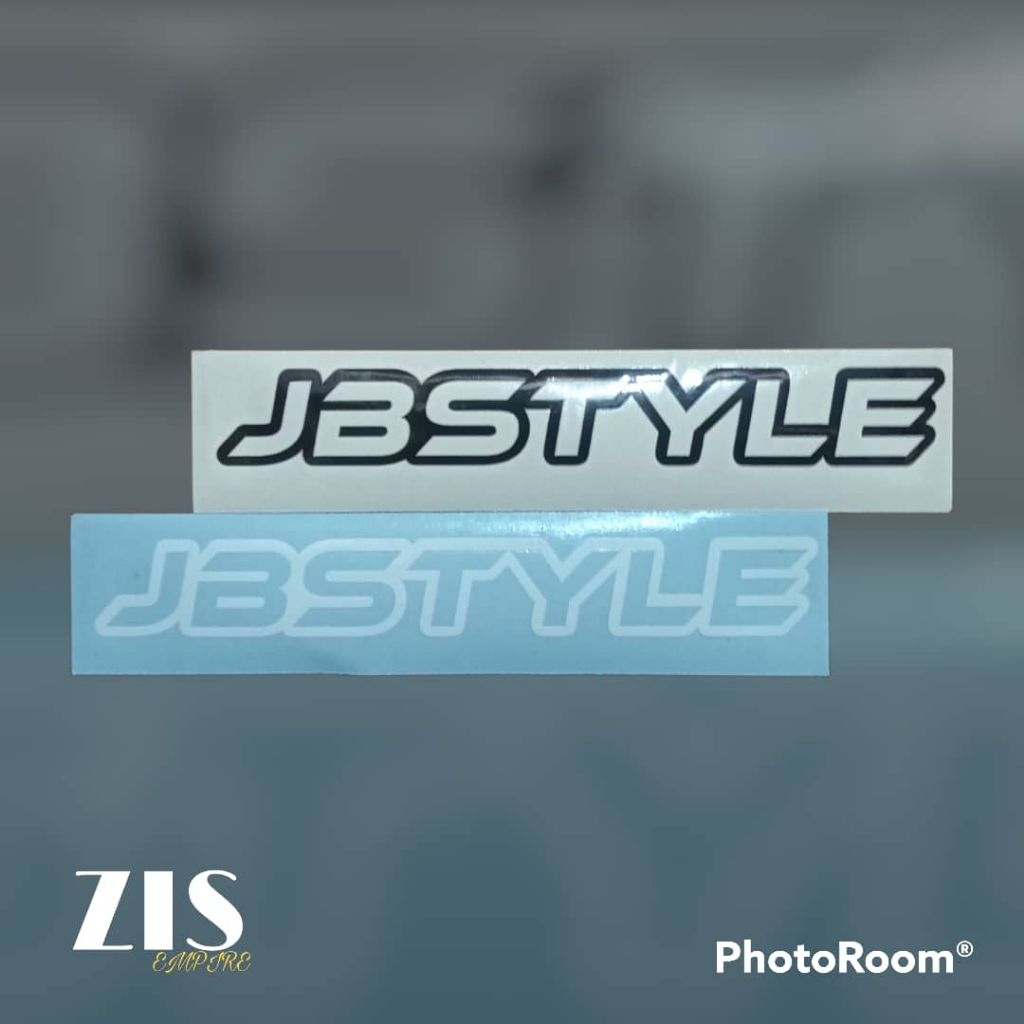JB STYLE Sticker / Car Decal Automotive Die-Cut Vinyl Sticker | Shopee ...