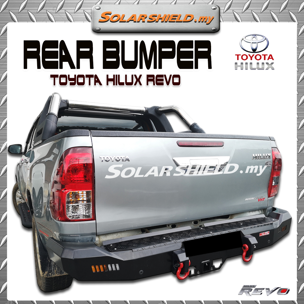 Toyota Hilux Revo Rear Bumper 4X4 Rear Bumper 4X4 Rear Bull Bar 4X4 ...