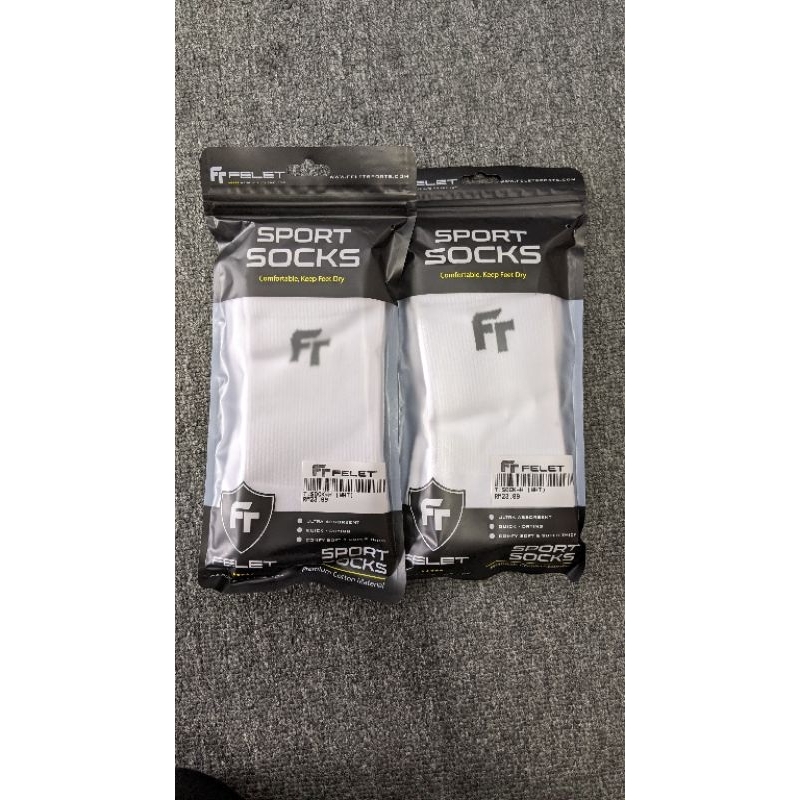 Felet Badminton Sock (T.Sock-H) | Shopee Malaysia