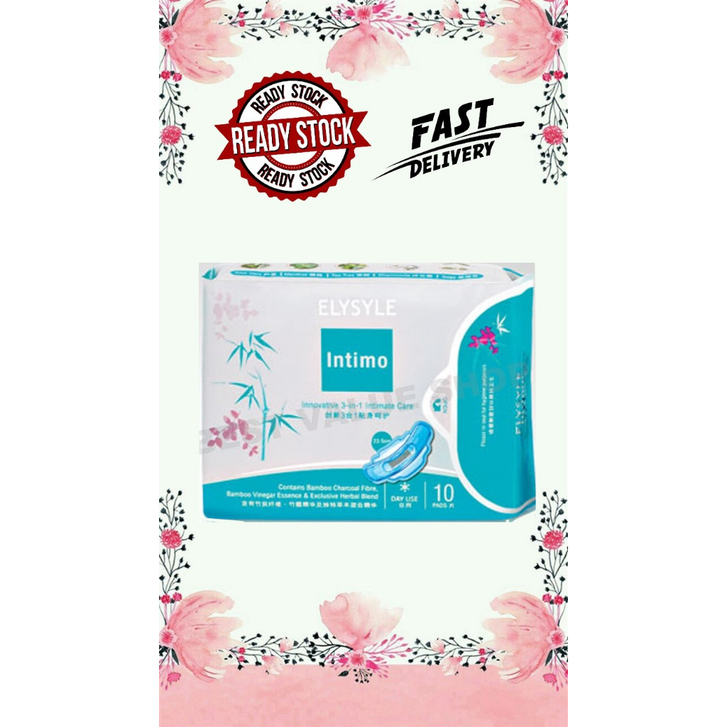 Elken Intimo Sanitary Napkin (Day Use)Intimo 卫生棉 - 日用 QR CODE REMOVED ...