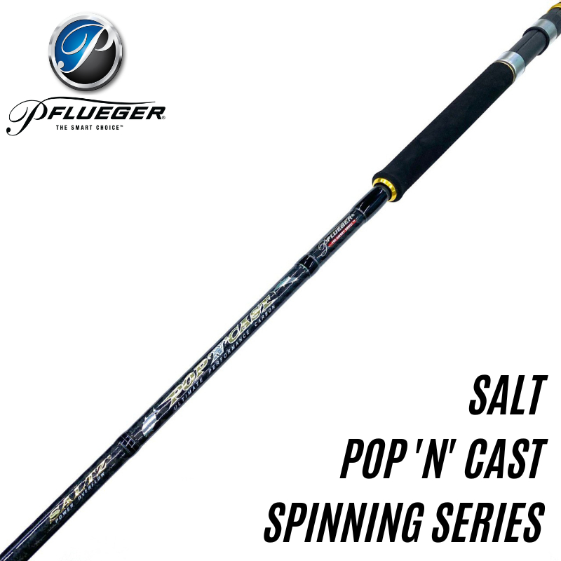 Pflueger Salt Pop 'N' Cast - Spinning Rod Series | Shopee Malaysia