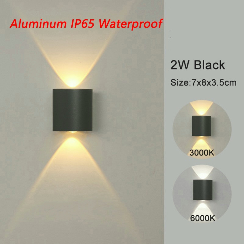 📣LOWEST PRICE📣 Waterproof Aluminum LED Wall Lamp Lampu Dinding Lampu ...