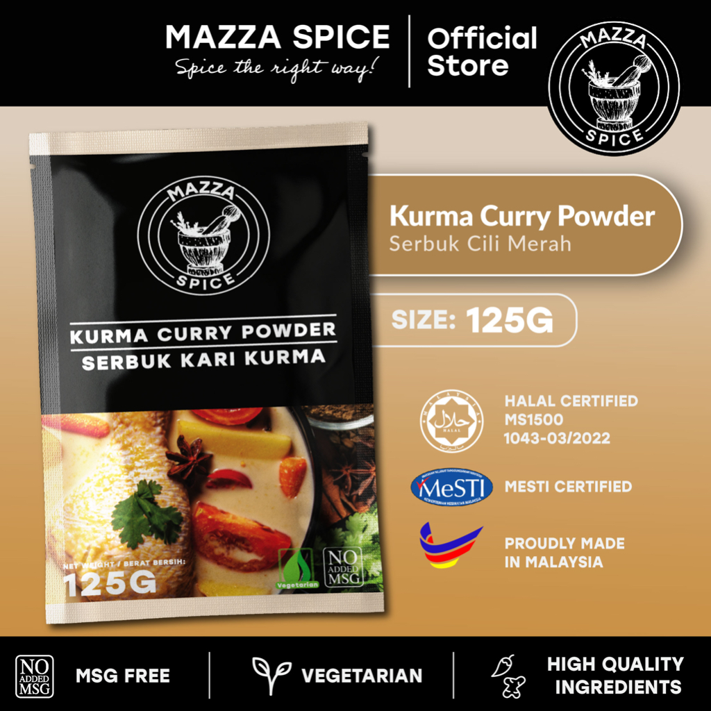 Mazza Spice Kurma Curry Powder / Serbuk Kari Kurma | Shopee Malaysia