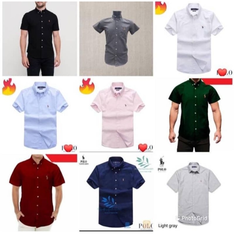 💥🔥👌new🔥casual🔥short sleeved🔥shart male solid colour 🔥👌💥 | Shopee Malaysia