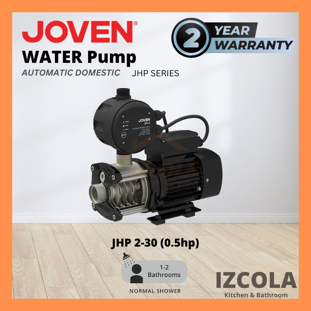 Pam Air Domestik Automatik JOVEN JHP 2-30 0.5hp / JHP 4-40 1.0hp /JOVEN Automatic Domestic Water ...