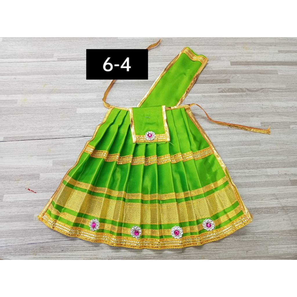 Handmade Pavadai for Amman/Durga goddess for pooja/seeru set | Shopee ...