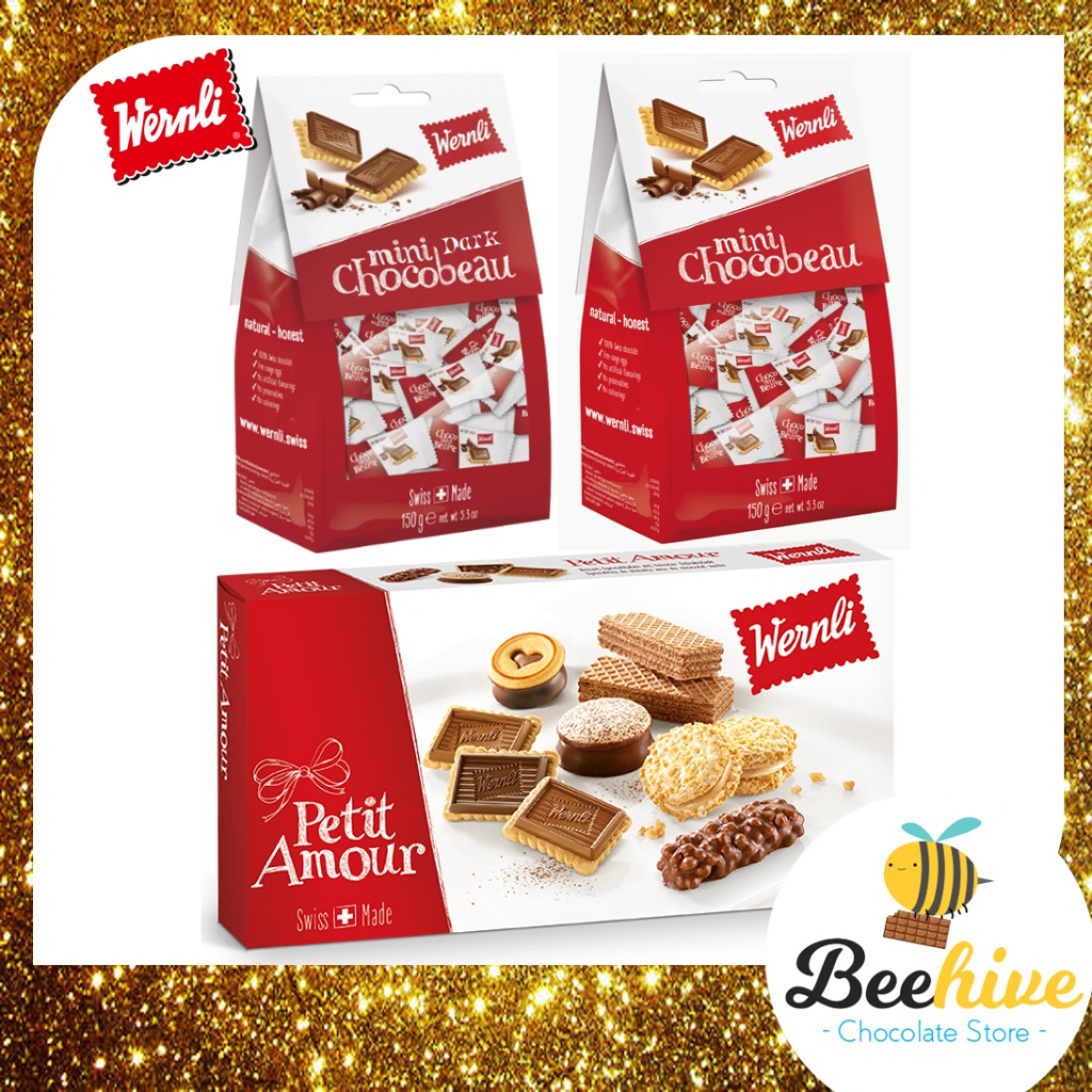 Wernli Assorted Chocolate Cookies Pack 150g / Wernli Aneka Pek Biskut ...