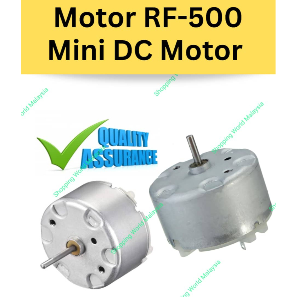 RF-500 Mini DC Motor Project DC Motor | Shopee Malaysia