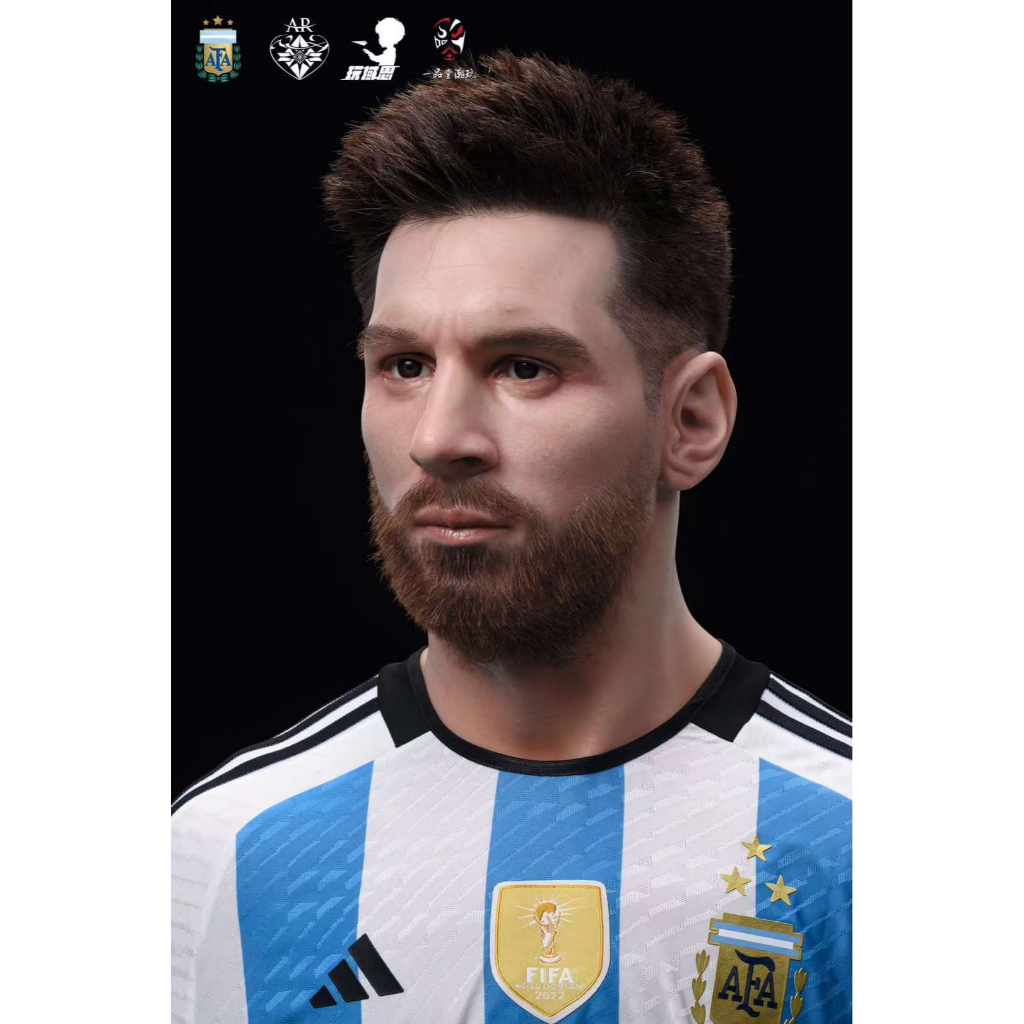 AR Studio x Wan Yu Si Studio - Licensed Lionel Messi Resin Statue GK ...