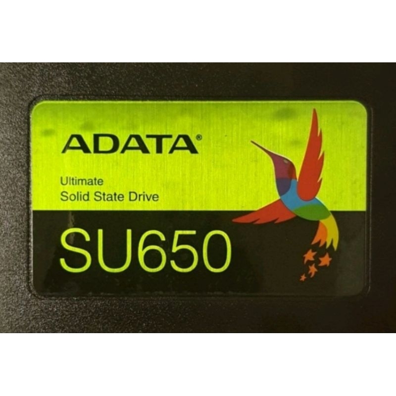 ADATA Ultimate Solid State Drive SU650 240GB (Safe & Secured) | Shopee ...
