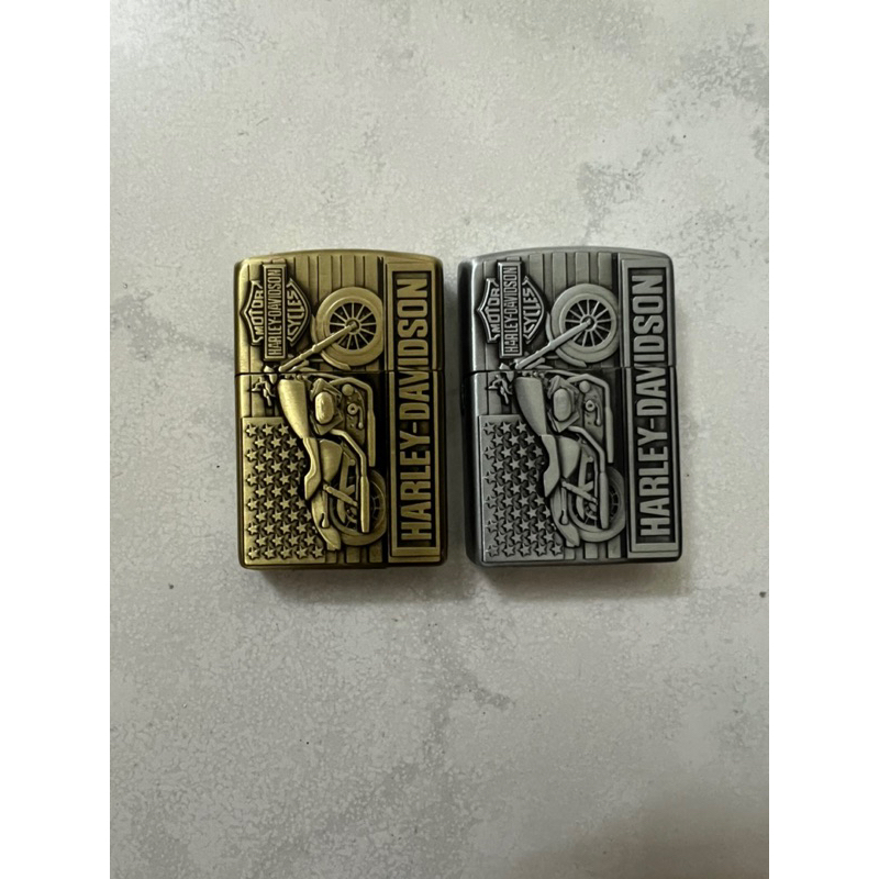 🔥Ordinary Flame Harley Davidson Lighter(Gas Refillable-Normal Flame ...