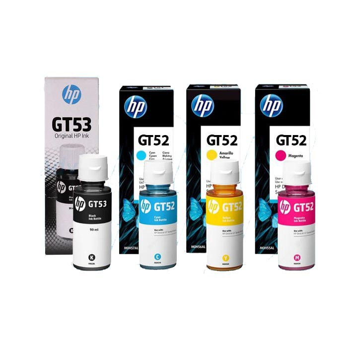 HP GT53 & GT52 ORIGINAL INK BOTTLE FOR GT5810 , GT5820 For HP 315/ HP ...