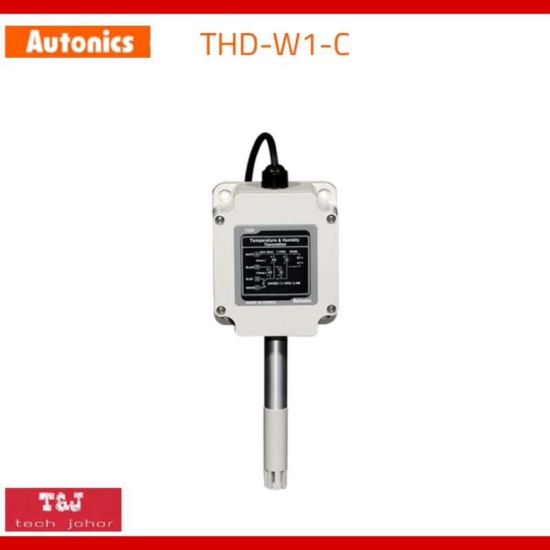 Autonics Room/ Wall Mount/ Duct Mount Type Temperature/ Humidity ...