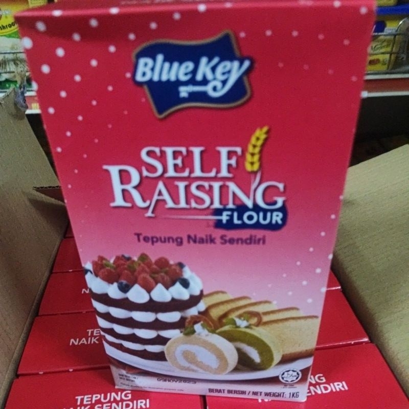 Blue Key Self-Raising Flour / Tepung Berserbuk Penaik 1kg | Shopee Malaysia