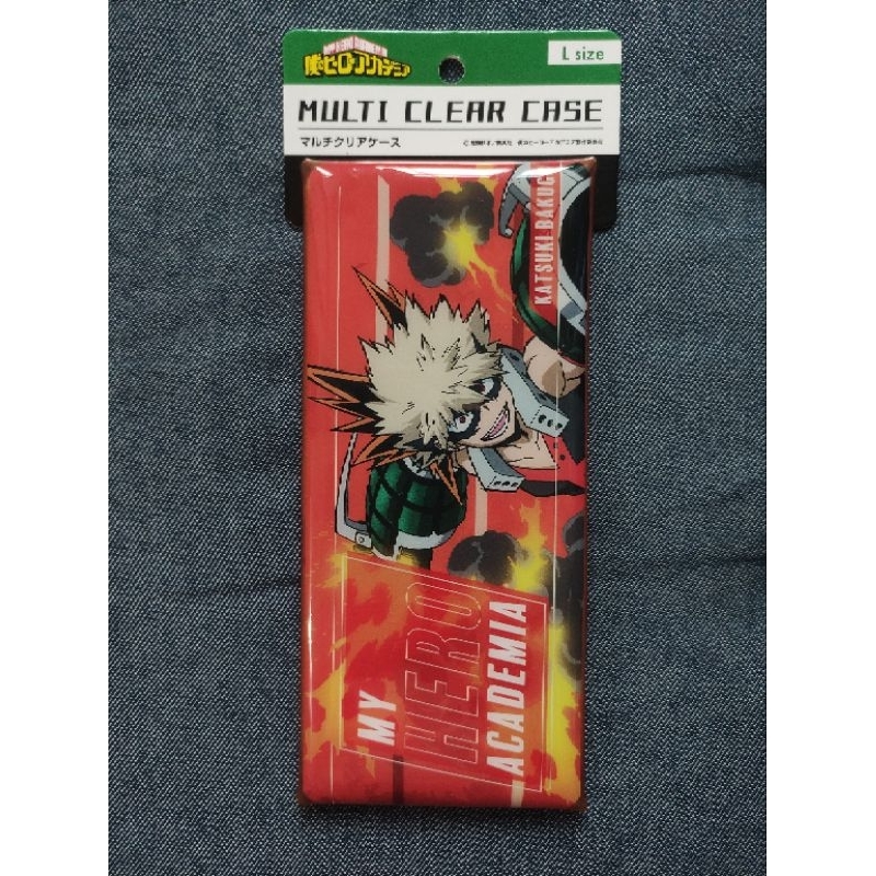 Genuine My Hero Academia 02 Katsuki Bakugo Multi Clear Case L Size ...