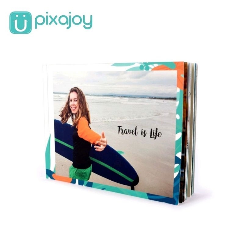 Pixajoy Photobook Softcover 6" x 8" Landscape / Portrait Photo Book, 24 ...