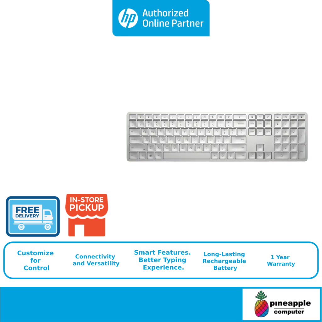 HP 970 Programmable Connect up-to-3 Devices Long-Lasting Rechargeable ...