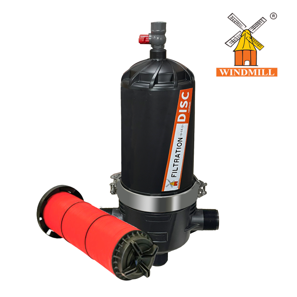 3" T Type Windmill Irrigation Disc Filter Filtration 120mesh Filters ...
