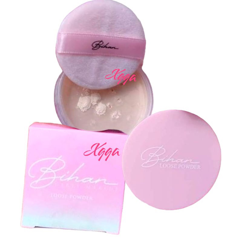 BIHAN LOOSE POWDER (bgm girly makeup) Beauty Makeup Face Powder ...