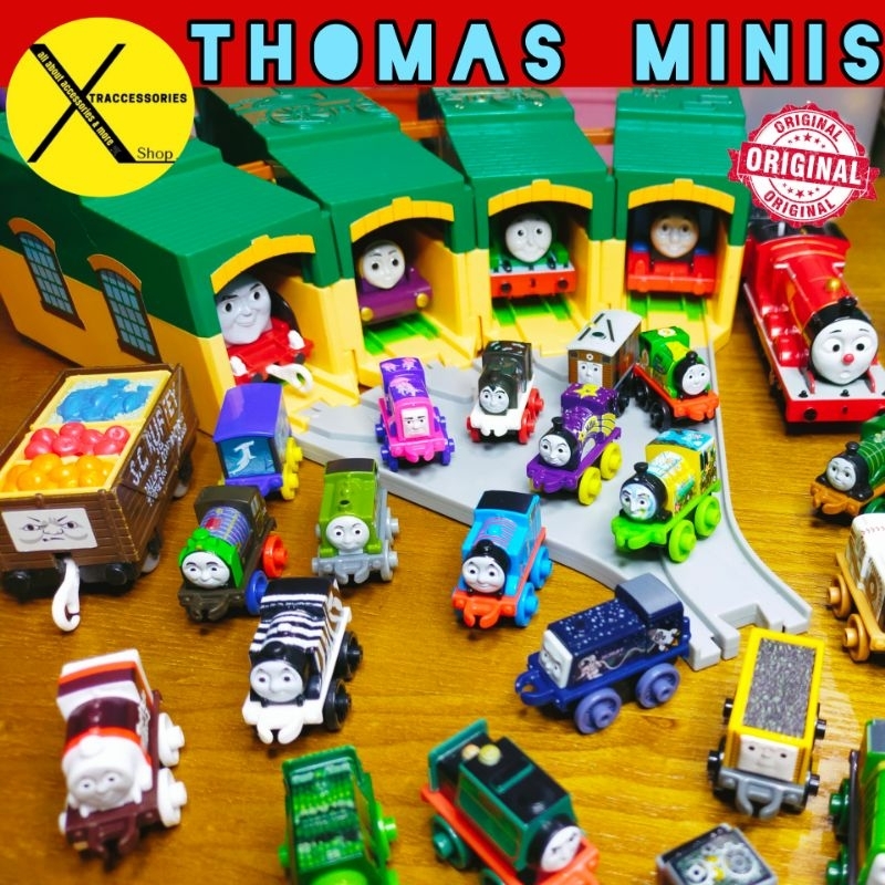 Thomas and Friends Minis Collection Original Japan Products Mainan ...