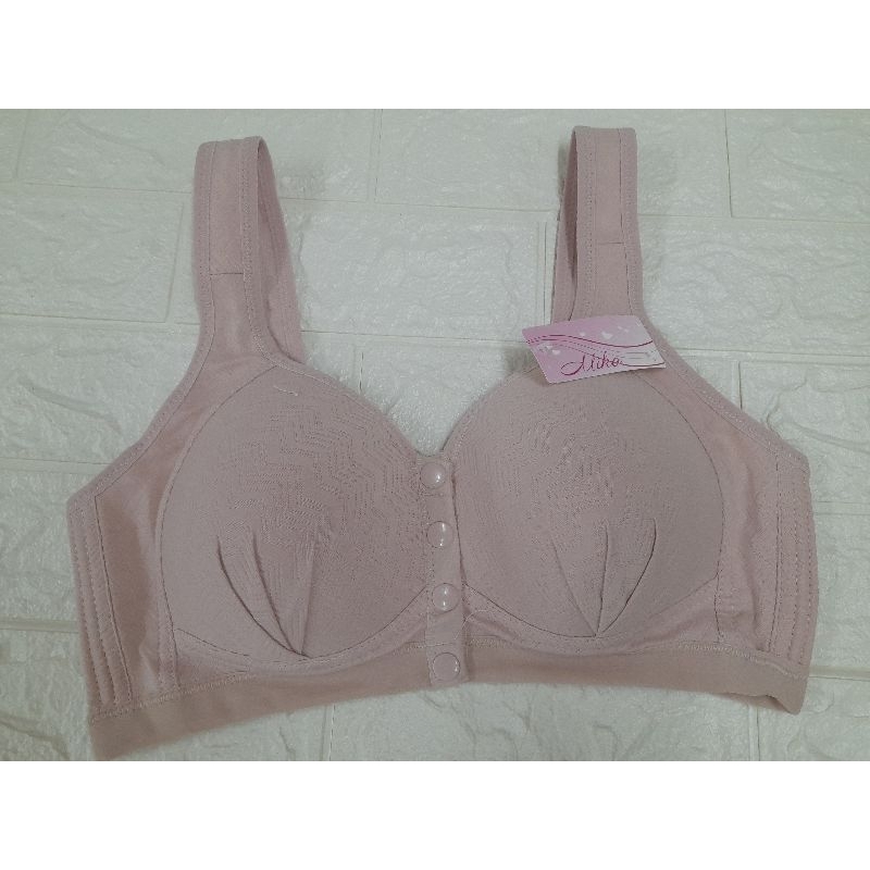 Front button bra 843 women bra baju dalam wanita butang depan | Shopee ...