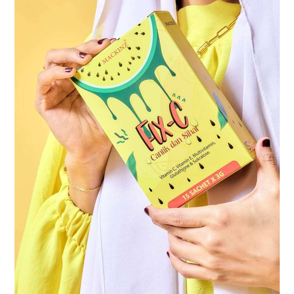 MACKINZ FIX-C CANTIK DAN SIHAT 15 SACHET | Shopee Malaysia