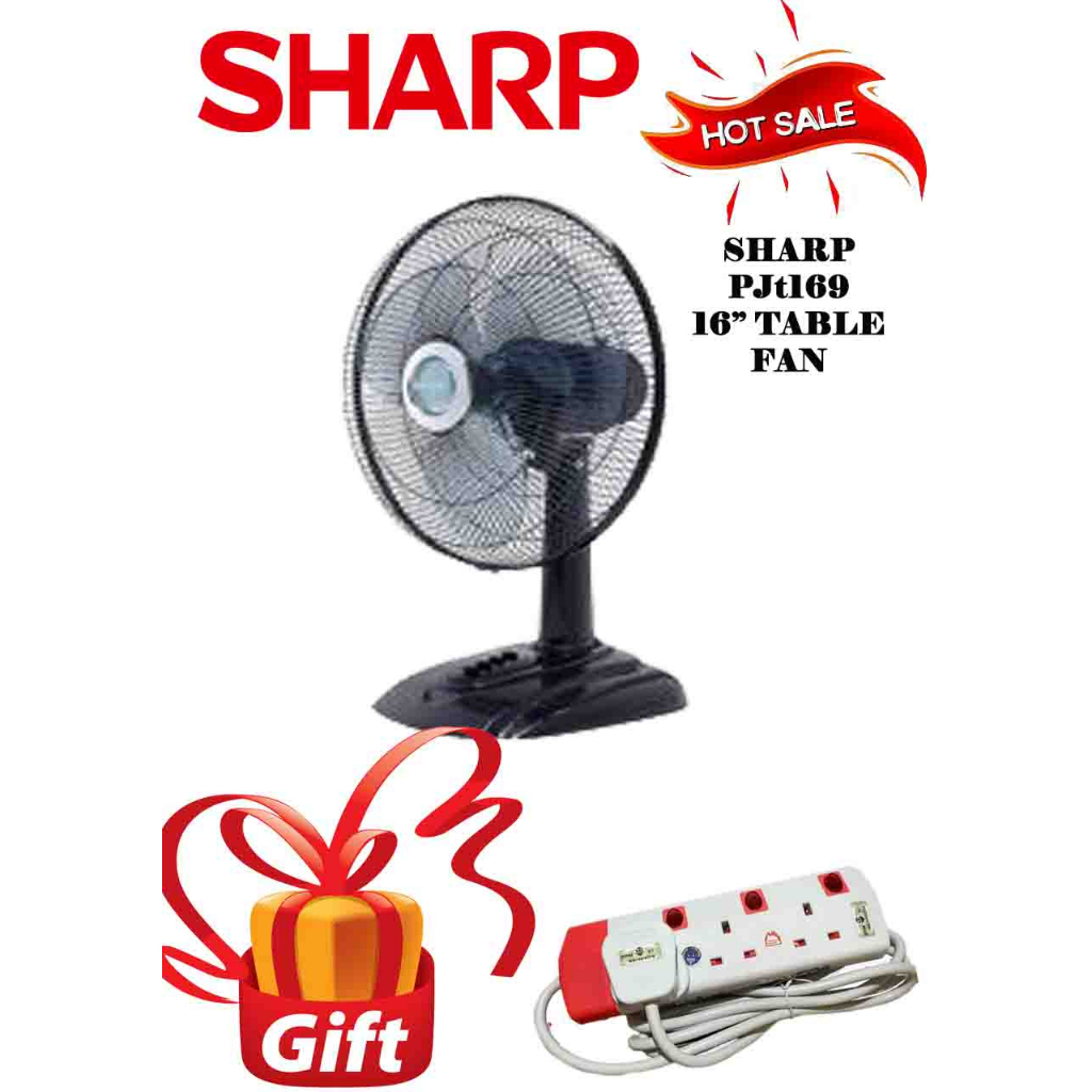 Sharp 16 INCH Table Fan PJT169 Marron Colour | Shopee Malaysia