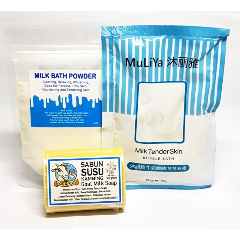 Mandian Susu/ Milk Bath 100g/ Whitening/ Skin Treatment/ Skin ...