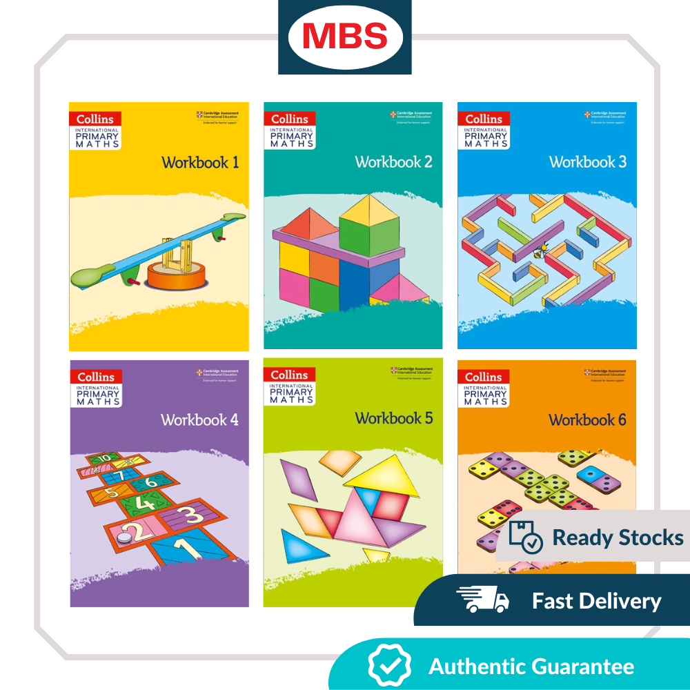 Collins International Primary Maths Workbook Stage 1 / 2 / 3 / 4 / 5 ...