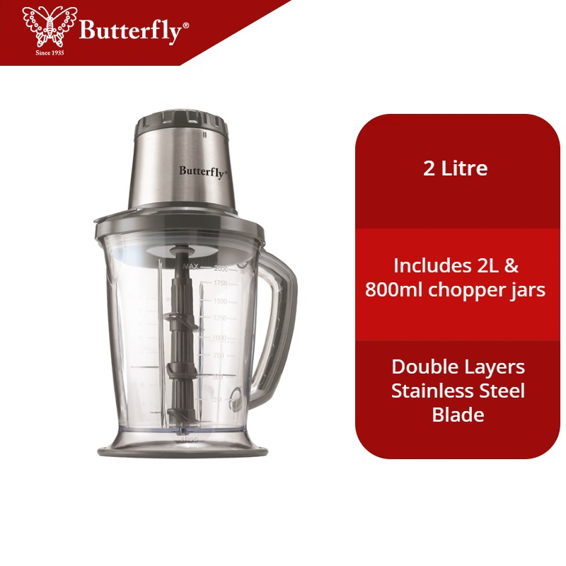 Butterfly 2L Food Processor - BC-3003 | Shopee Malaysia